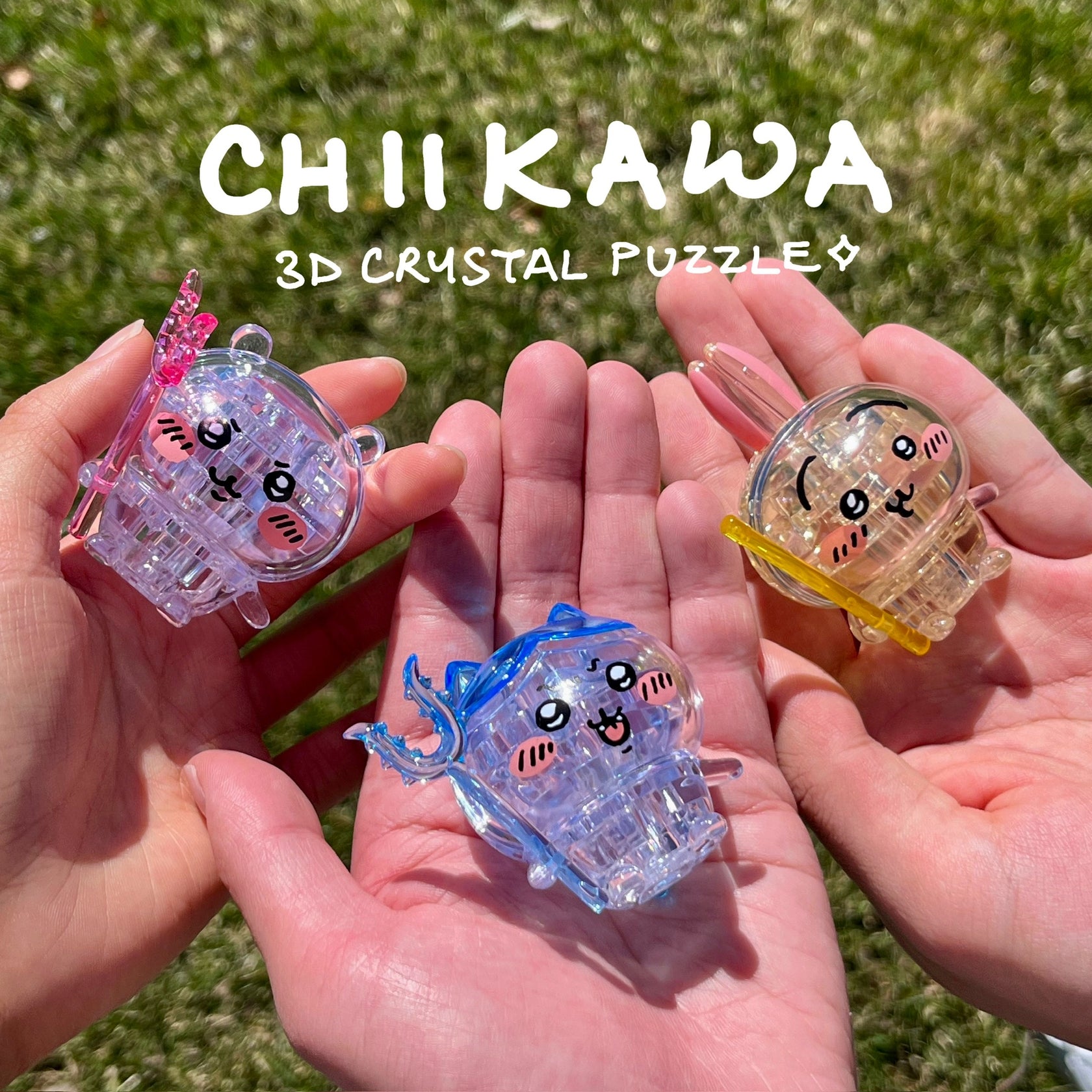 Chiikawa 3 in 1 – 3D Crystal Puzzle