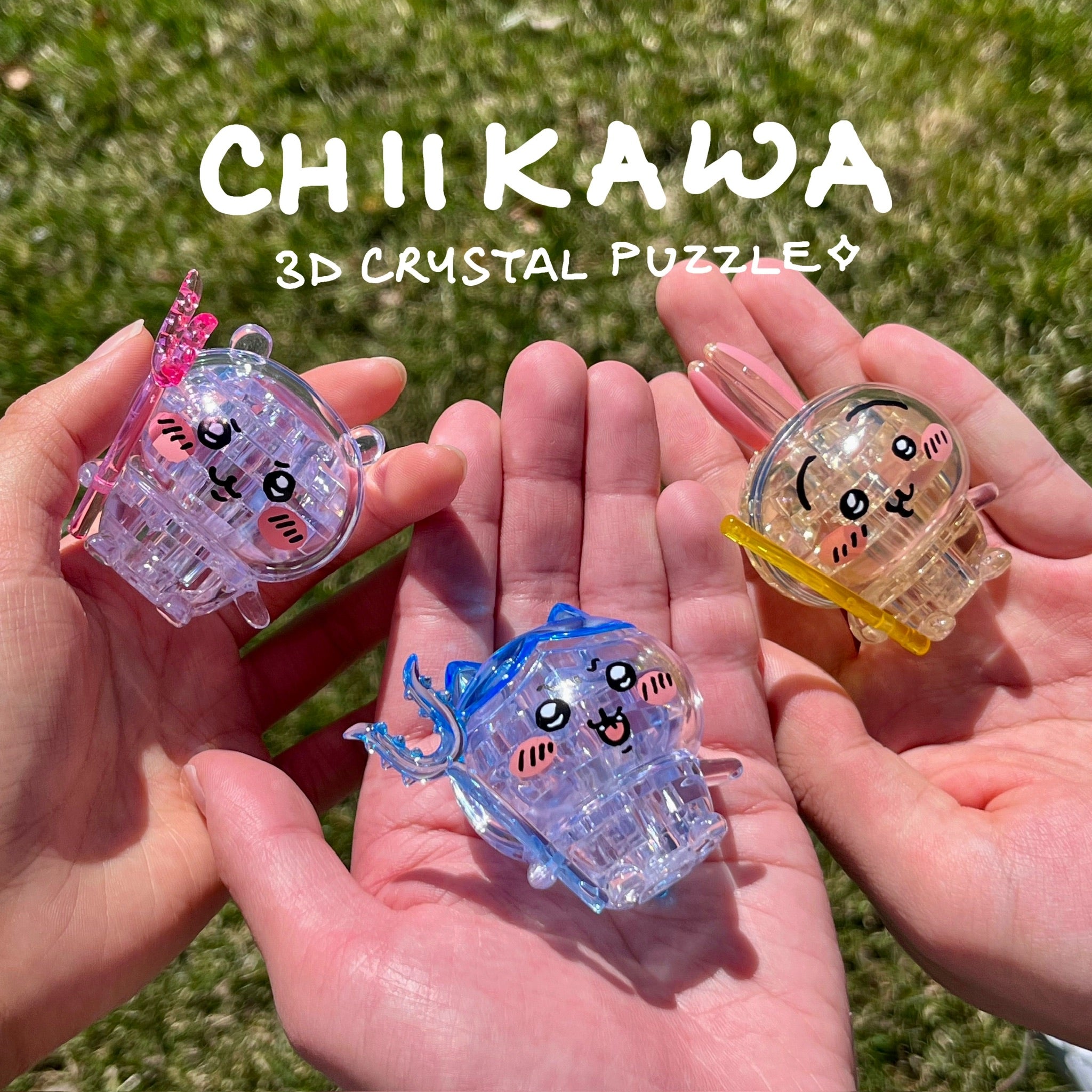 Chiikawa 3 in 1 – 3D Crystal Puzzle
