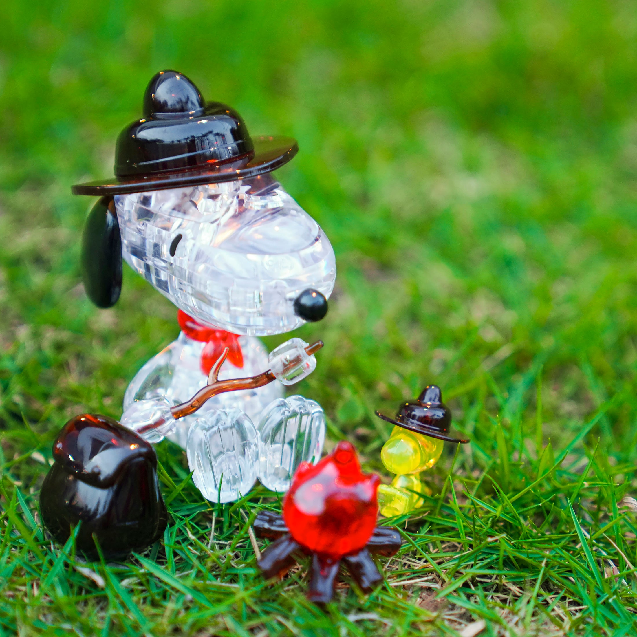 Peanuts - Snoopy Camping – 3D Crystal Puzzle