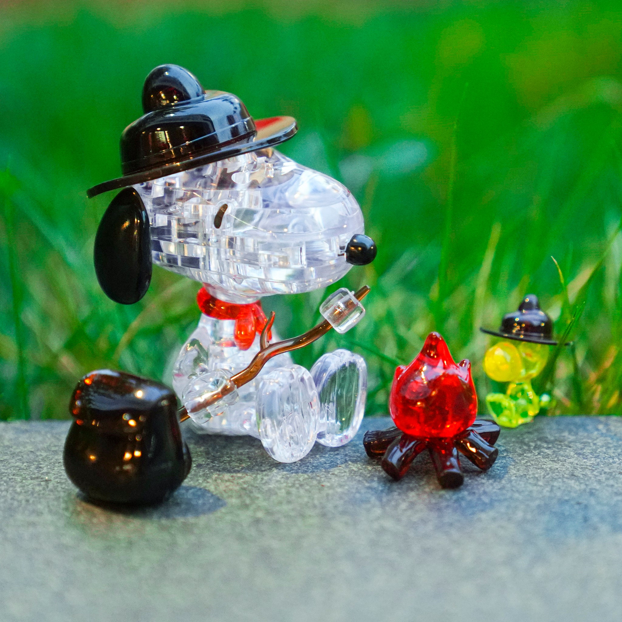 Peanuts - Snoopy Camping – 3D Crystal Puzzle