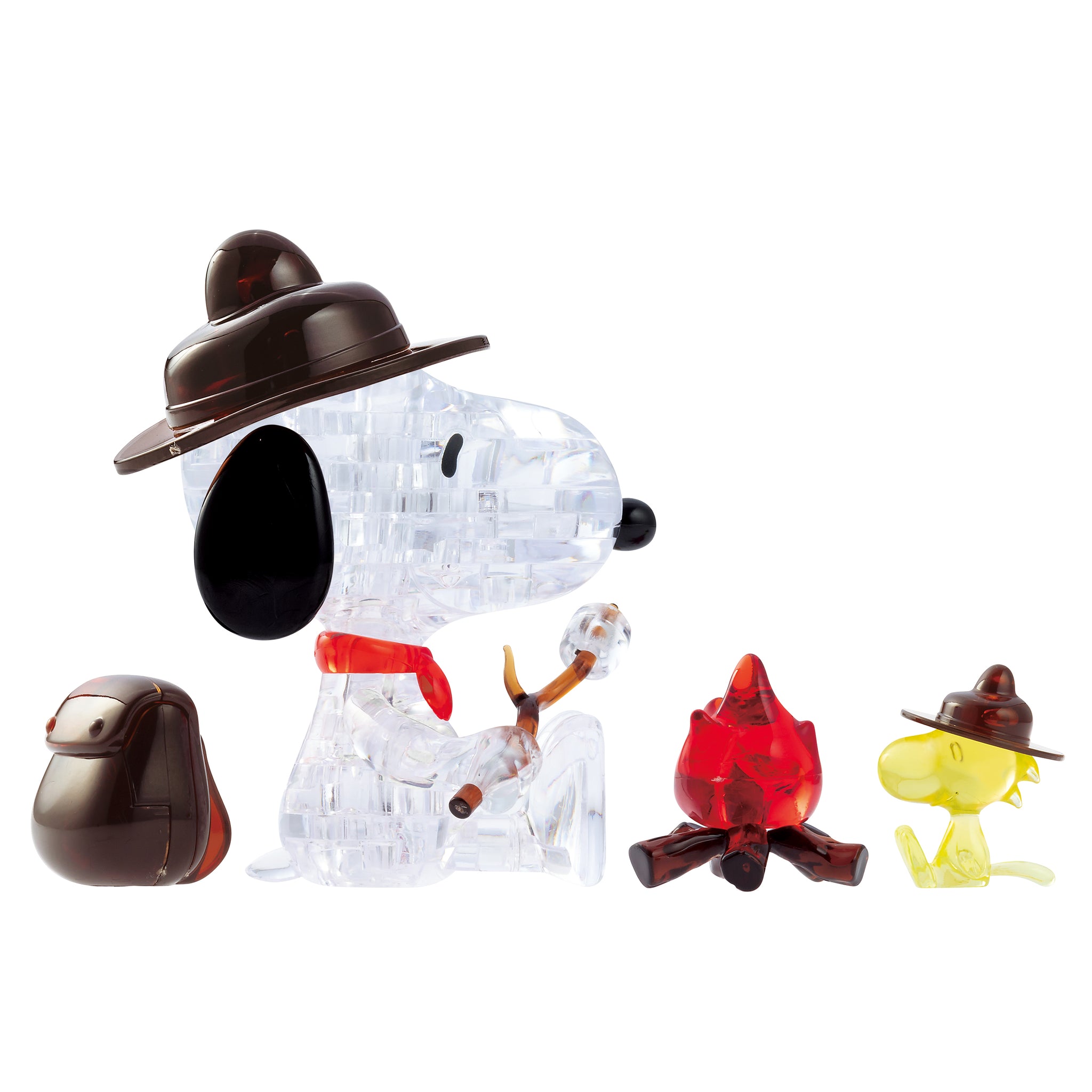 Peanuts - Snoopy Camping – 3D Crystal Puzzle