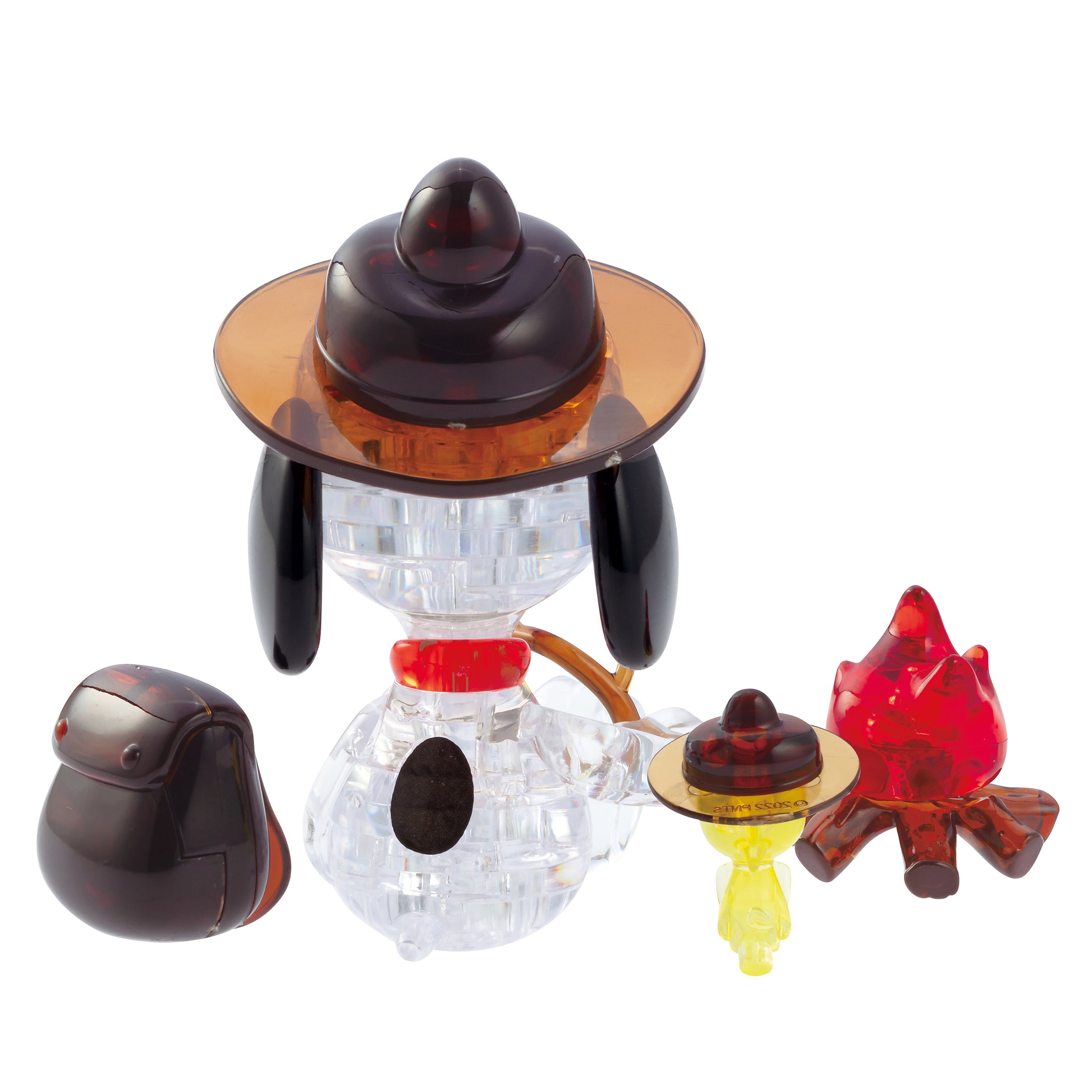 Peanuts - Snoopy Camping – 3D Crystal Puzzle