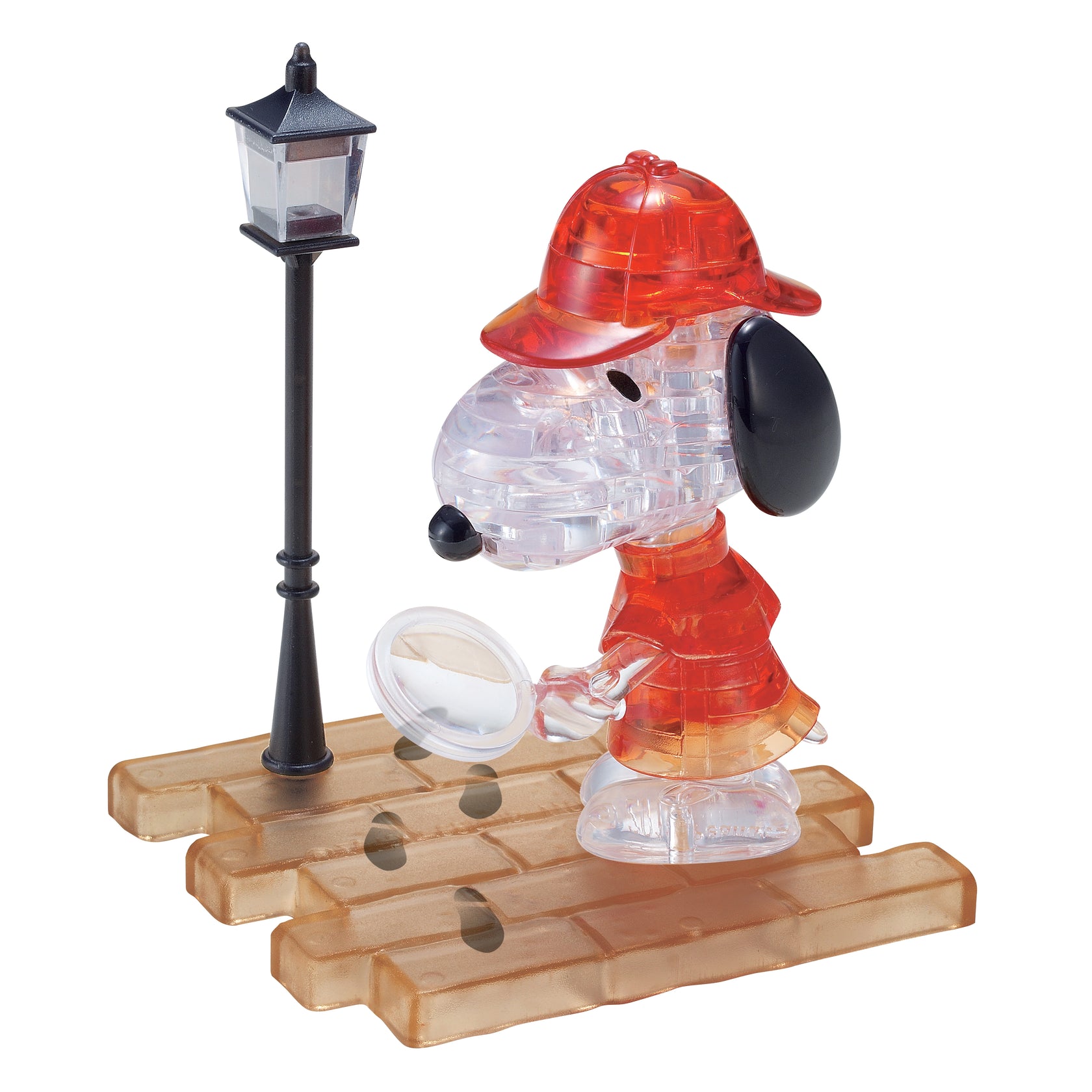Peanuts - Snoopy Detective – 3D Crystal Puzzle