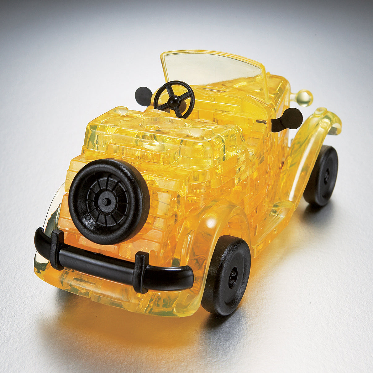 Classic Car (Yellow) – 3D Crystal Puzzle