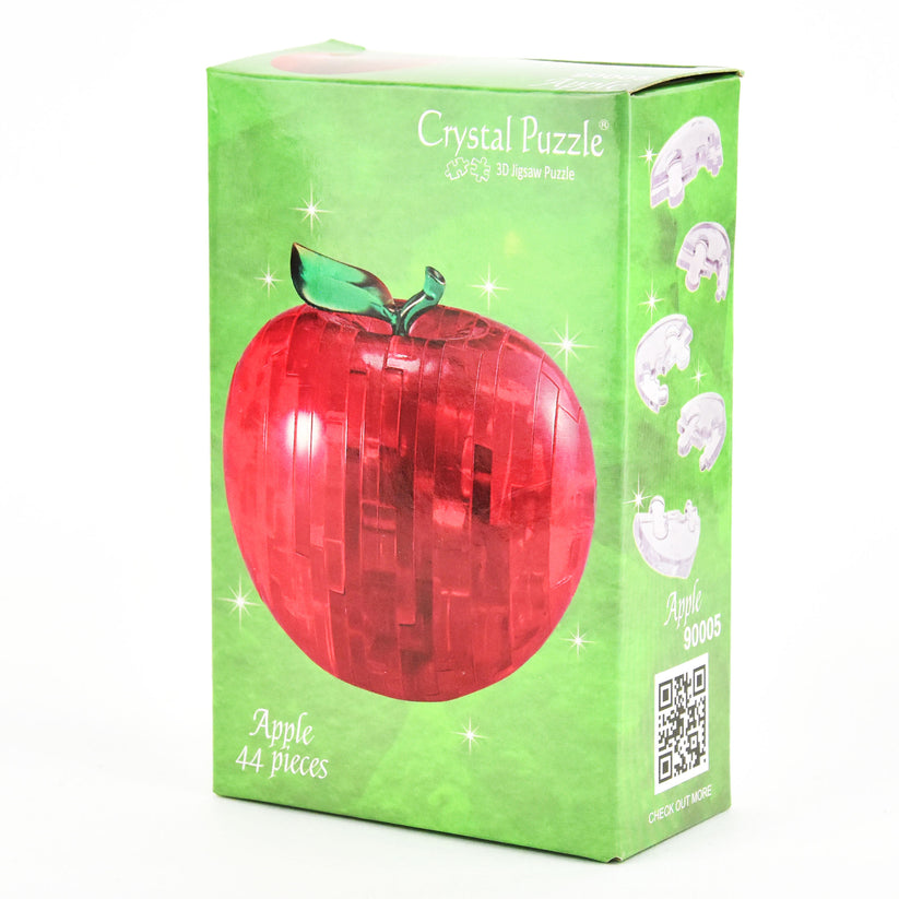 Apple (Red) – 3D Crystal Puzzle