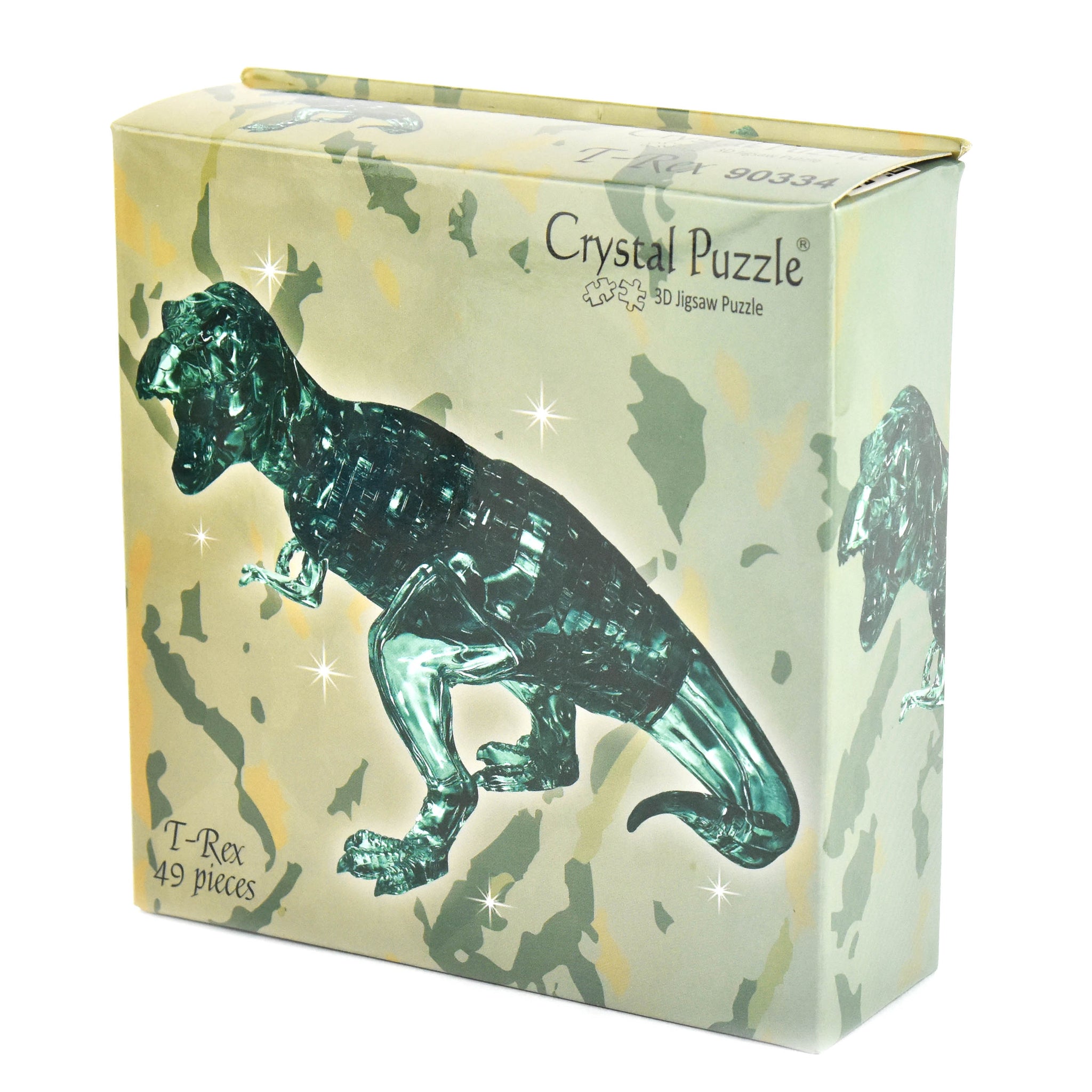 T-Rex (Green) – 3D Crystal Puzzle