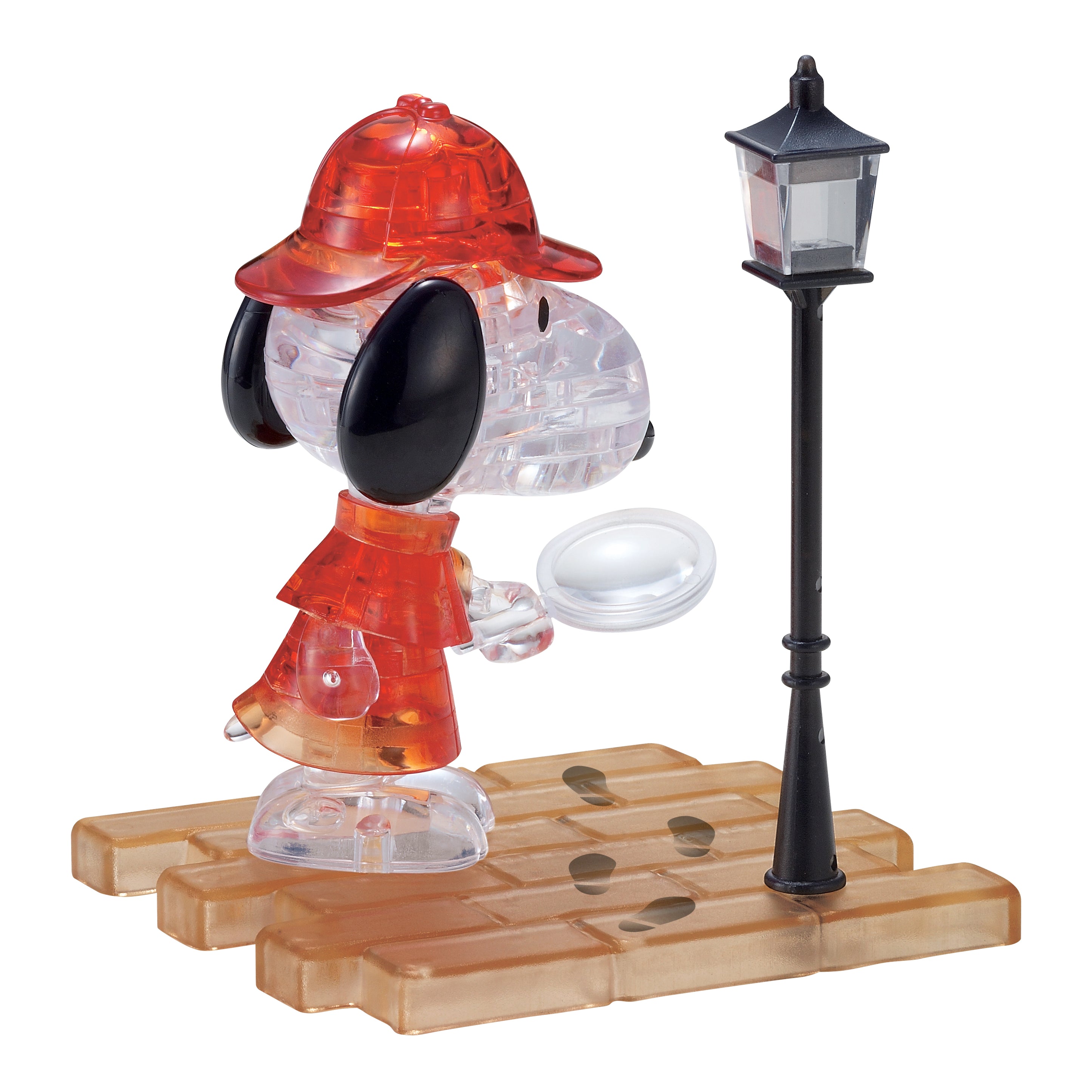 Peanuts - Snoopy Detective – 3D Crystal Puzzle