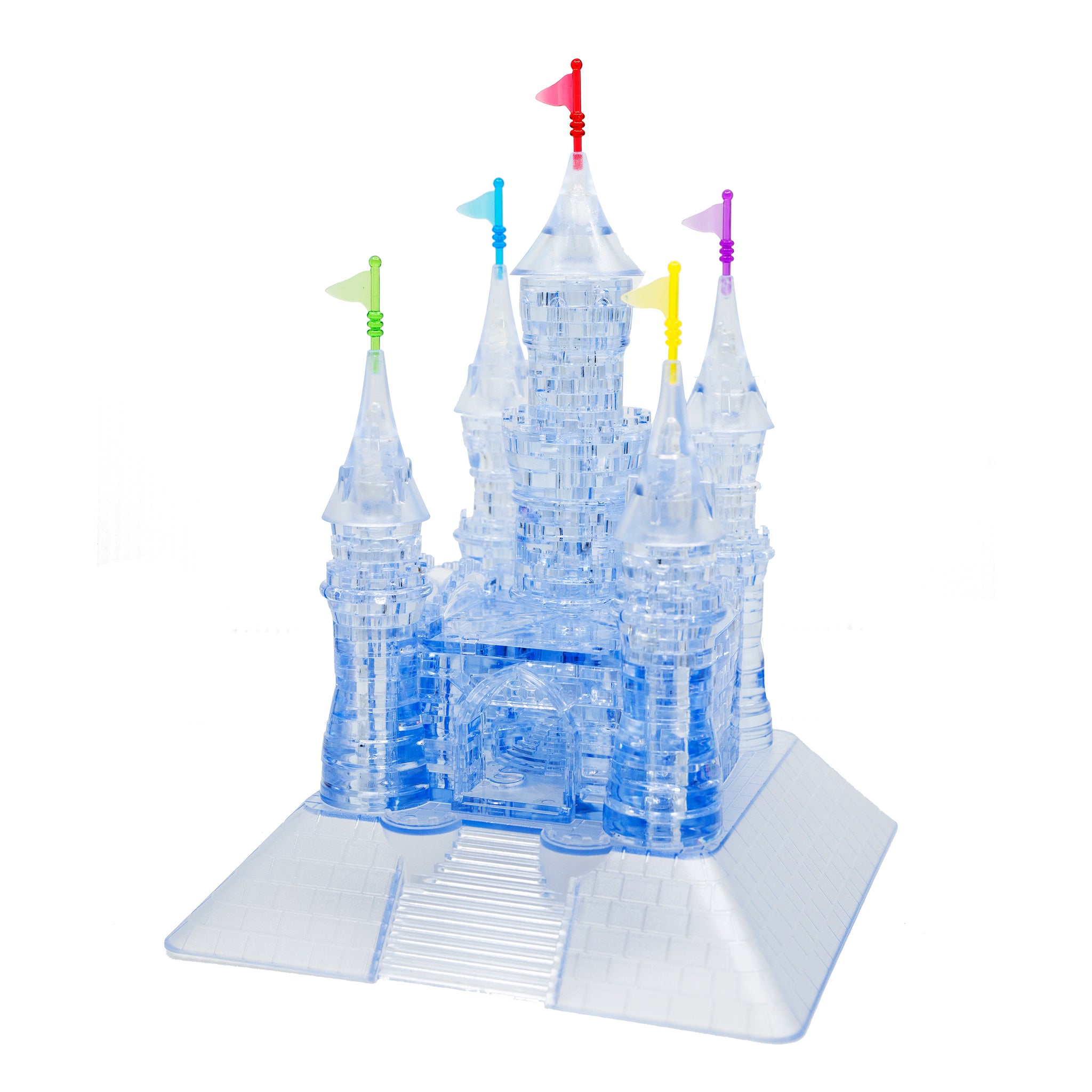 Grand Castle (Blue) – 3D Crystal Puzzle