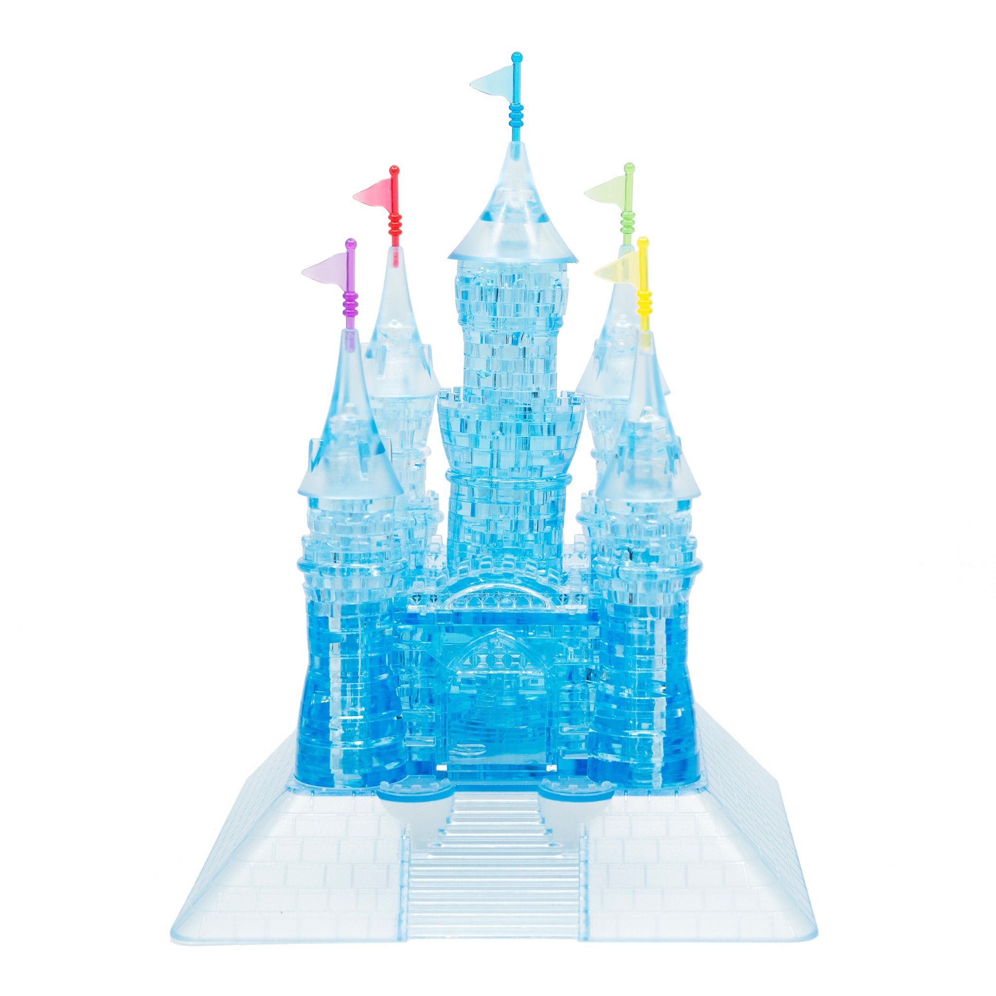 Grand Castle (Dark Blue) – 3D Crystal Puzzle