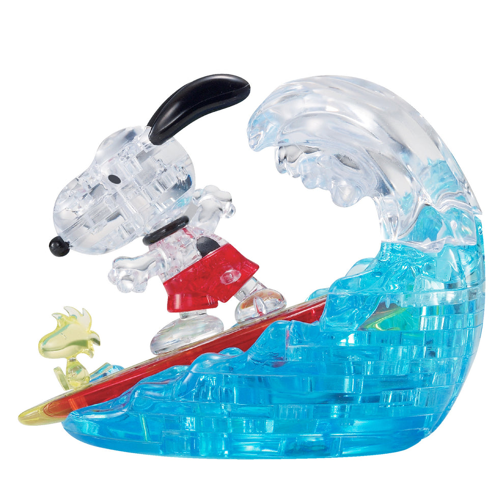 Peanuts - Snoopy Surfing – 3D Crystal Puzzle