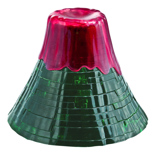 Volcano (Green) – 3D Crystal Puzzle